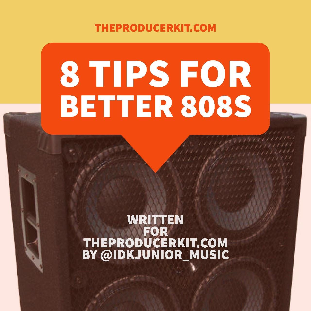 8 Tips for Better 808s. In this day in age “808’s” have become… | by ...