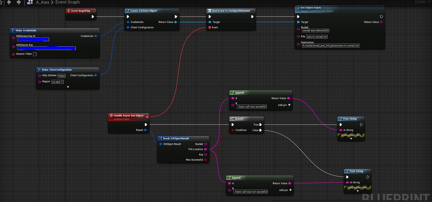 Unreal + AWS + VR Part 2: Blueprints | by Daniel Sanchez | UNC Blue Sky ...