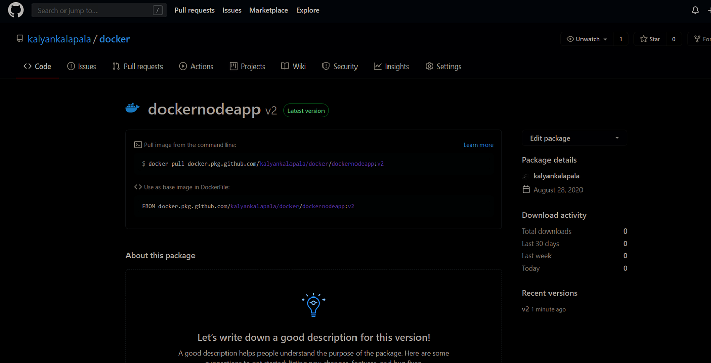 Using Git As A Private Registry Instead Of Docker Hub With Github