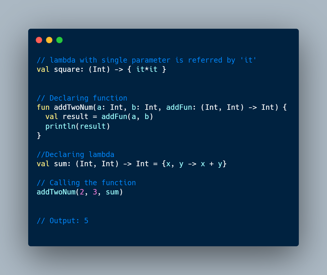 Quick Guide to Kotlin Part 2. Programming Language for Android | by Adil Khan | Geek Culture ...