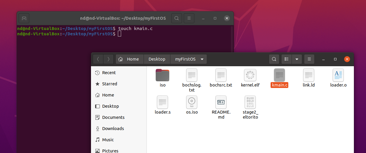 Make your own Operating System#2. This article can show you the way to ...