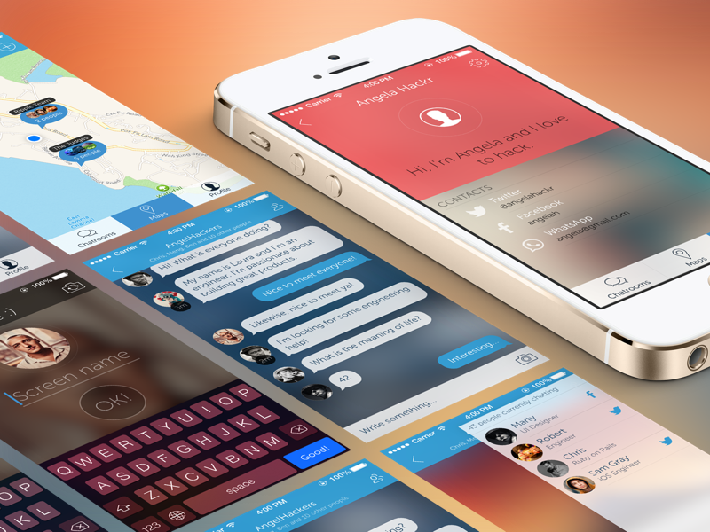 From Design To iOS7 Prototype. From scratch, in a day’s work | by Meng ...