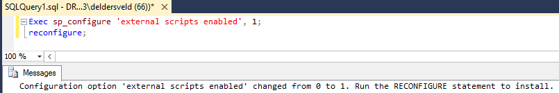 Installing and Configuring SQL Server R Services | by David Eldersveld ...