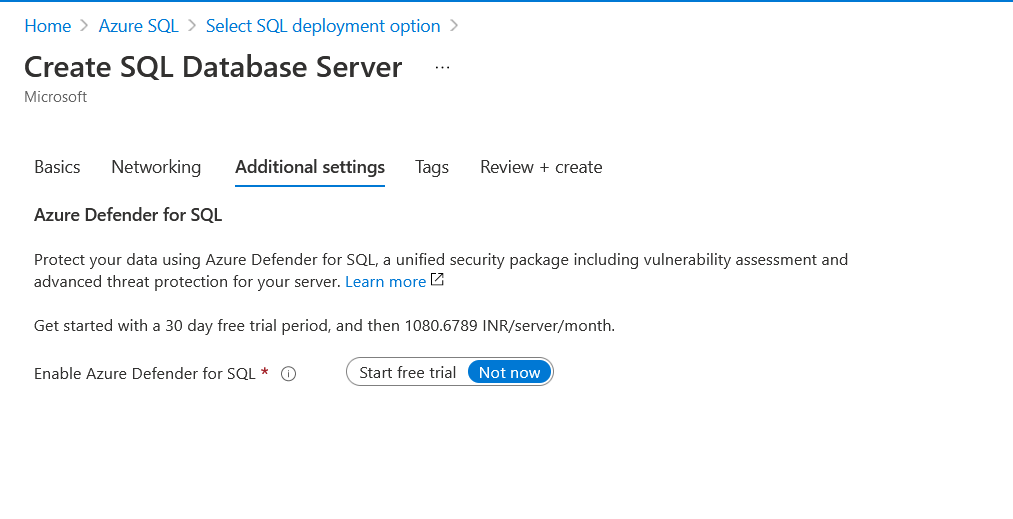 Create Azure Sql Server And Sql Database In Azure By Orionlab Apr