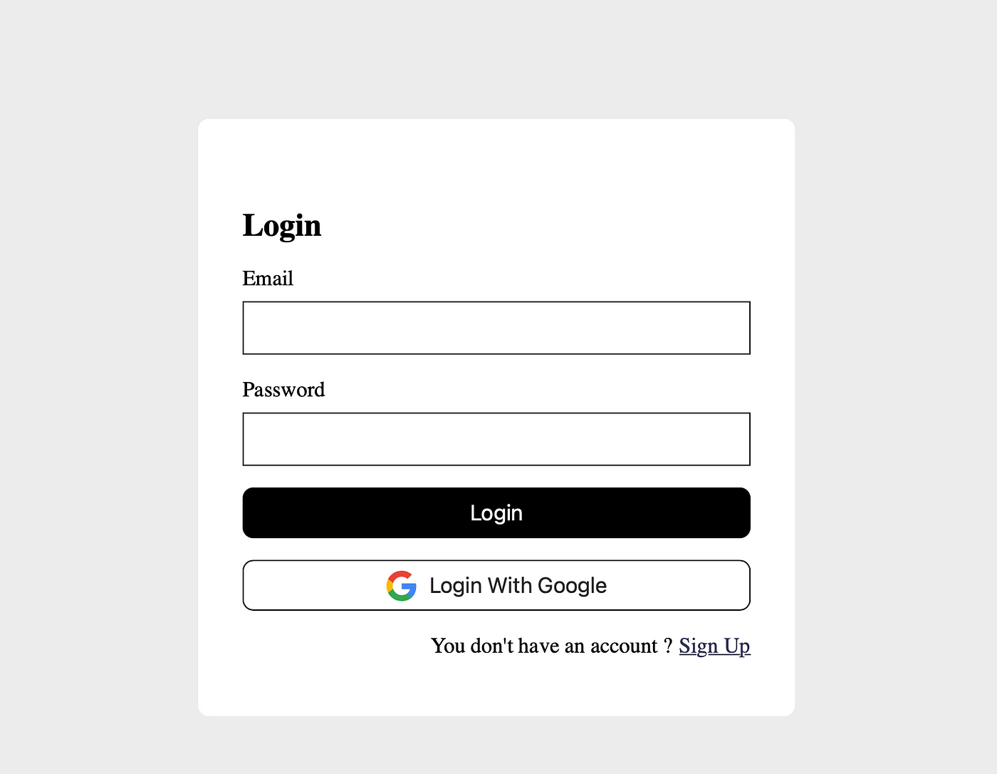 How To Manage Login and SignUp with Firebase Authentification ...