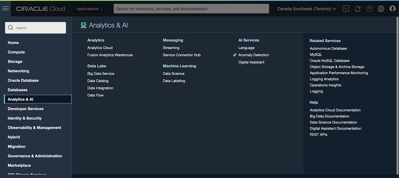 Anomaly Detection Using Oracle Cloud Ai Service Dataset In Adw By Harjul Jobanputra Medium