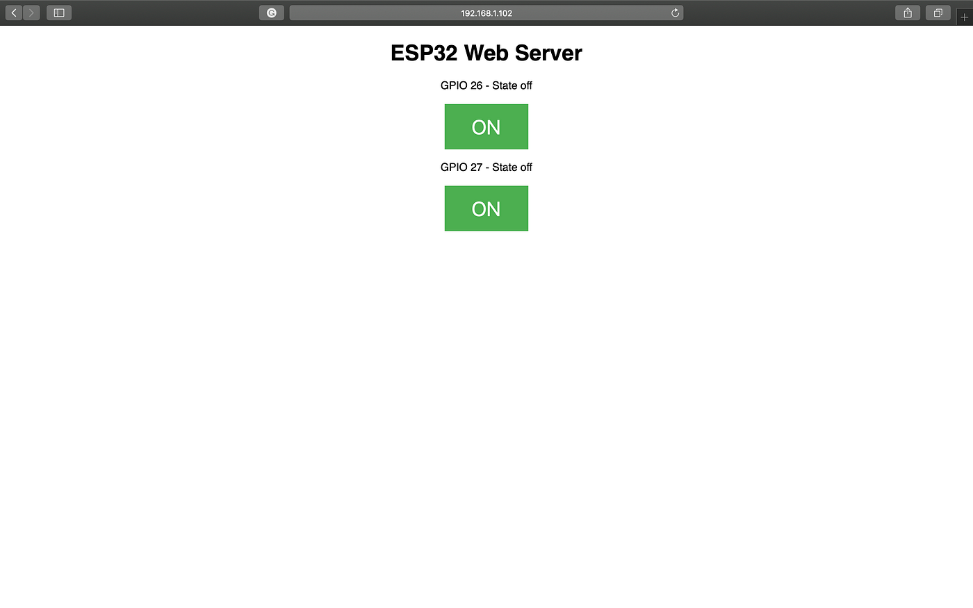 Web Server on ESP3 | by Xavier Prasetyo | Medium