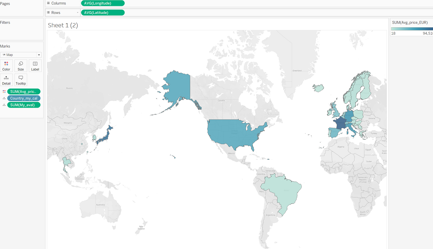 Explore geographic distribution of Michelin Guide Restaurants using ...