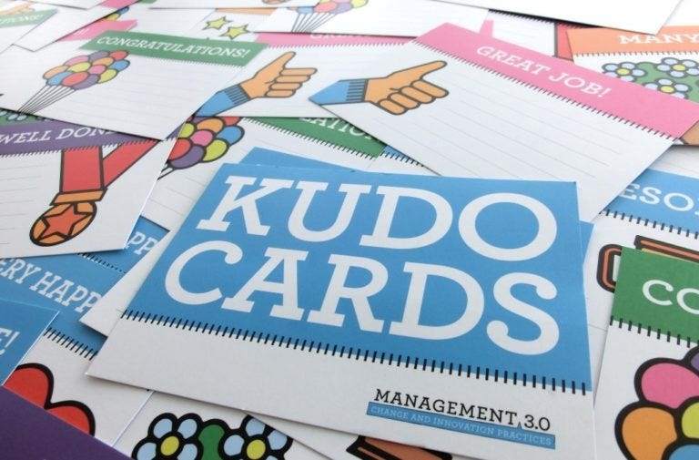 KUDO CARDS. Leaving Zero for a feedback culture | by Pascoal Vernieri ...