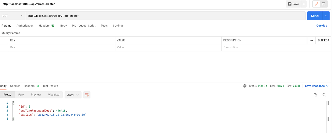How to make a One-Time-Password service with Spring Boot and MySQL ...