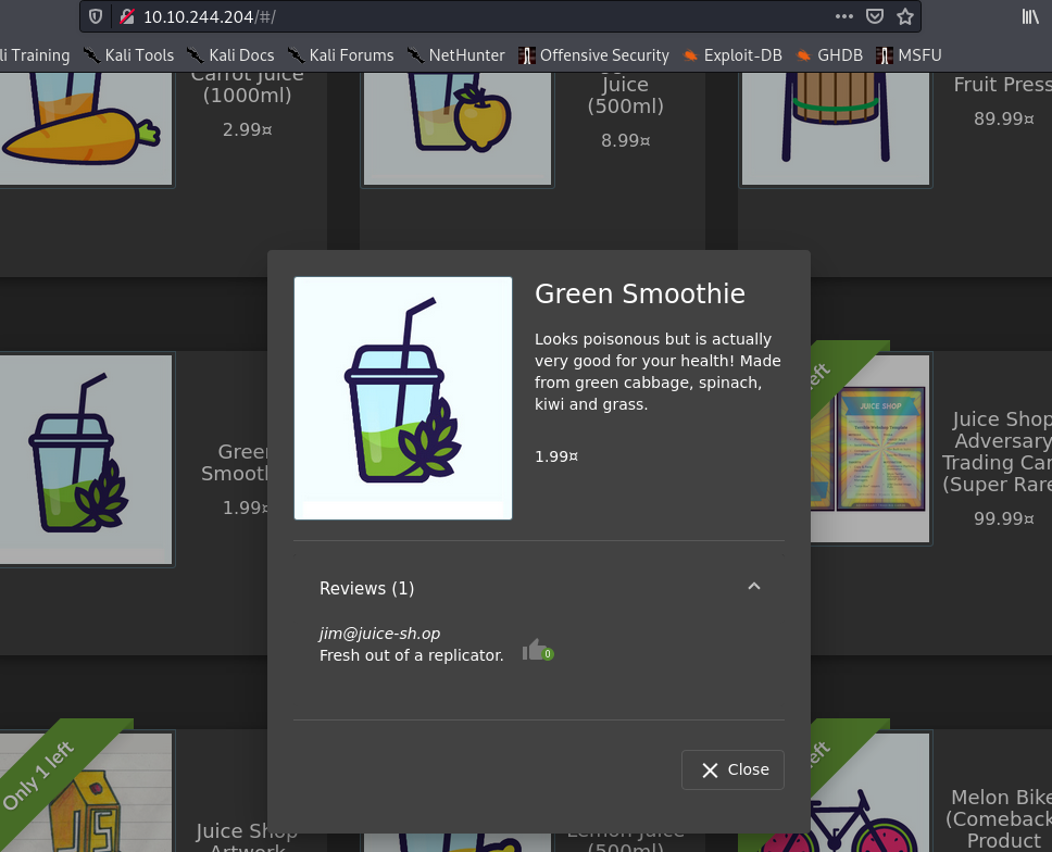 TryHackMe : OWASP Juice Shop. Room: OWASP Juice Shop | by Emre Alkaya ...