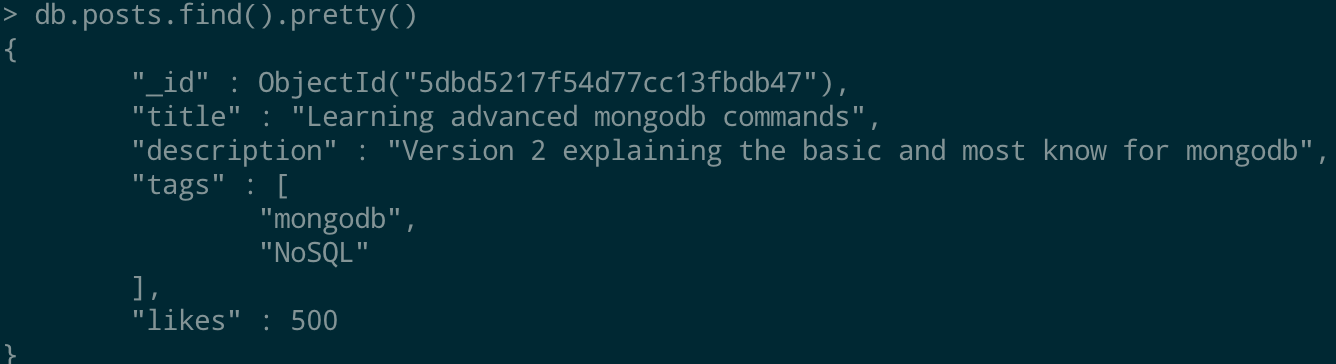 MongoDB 16 most important commands to start using this NoSQL database ...