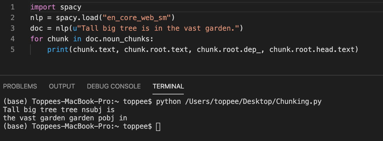 Introduction NLP with spaCy in Software Engineering Part 1 | by Top'p Kullawattana | Medium
