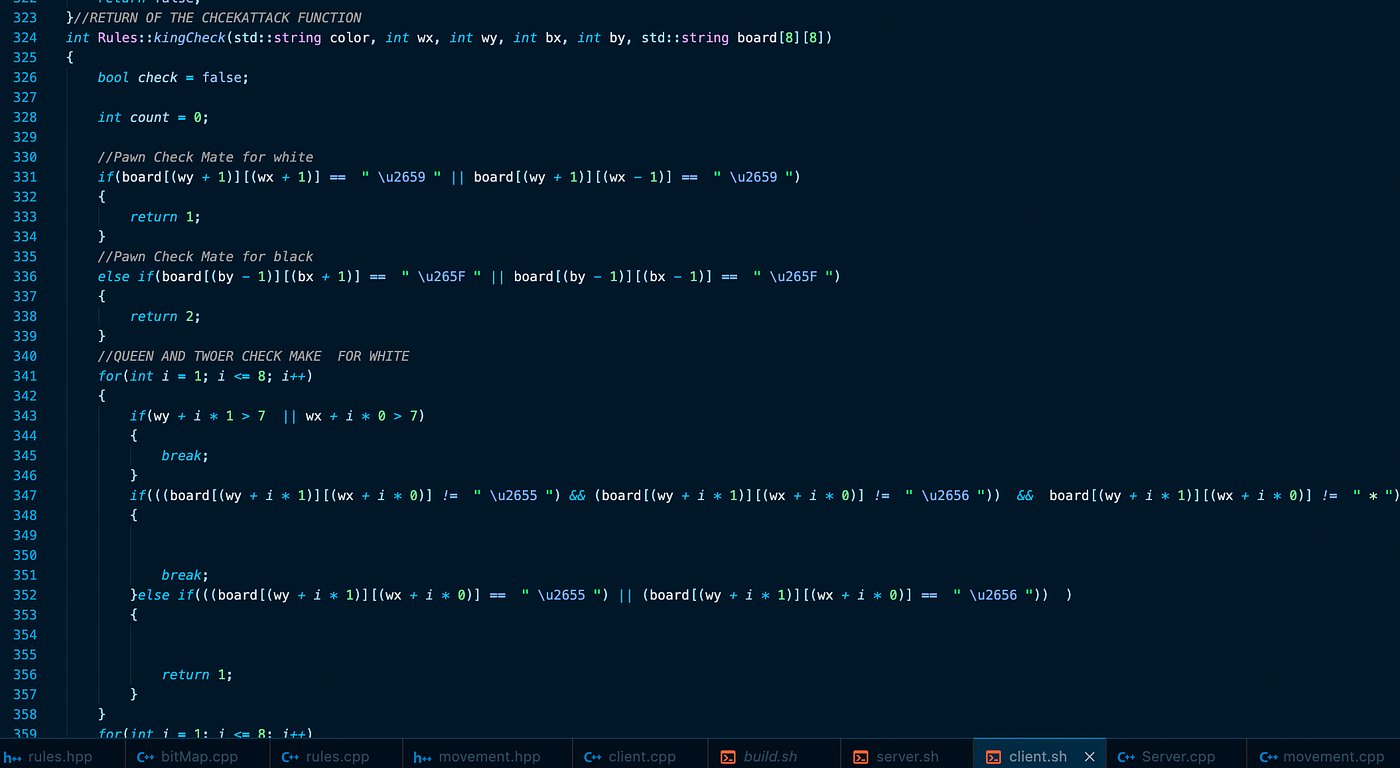 Chess Engine Using C++ Part One: Engine Design | by Carlos Almagro ...