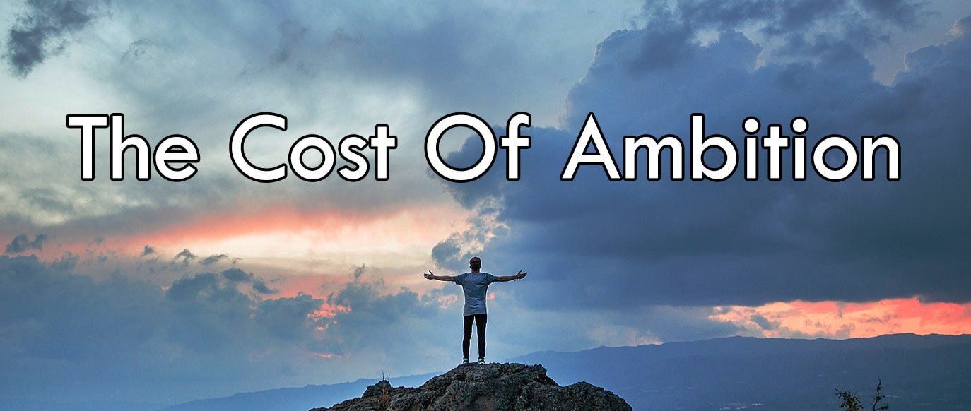 Ambition. Hey everybody, my name is Michael and I… | by Michael S. | Medium