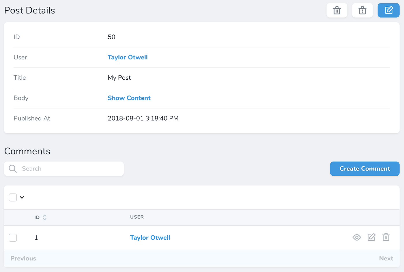 Laravel Nova vs Laravel Backpack: a review of the features | by Nico | Medium