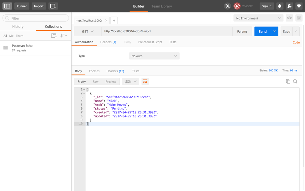 Getting Started with MongoDB, Node.js and Restify | by Nick Parsons | Medium