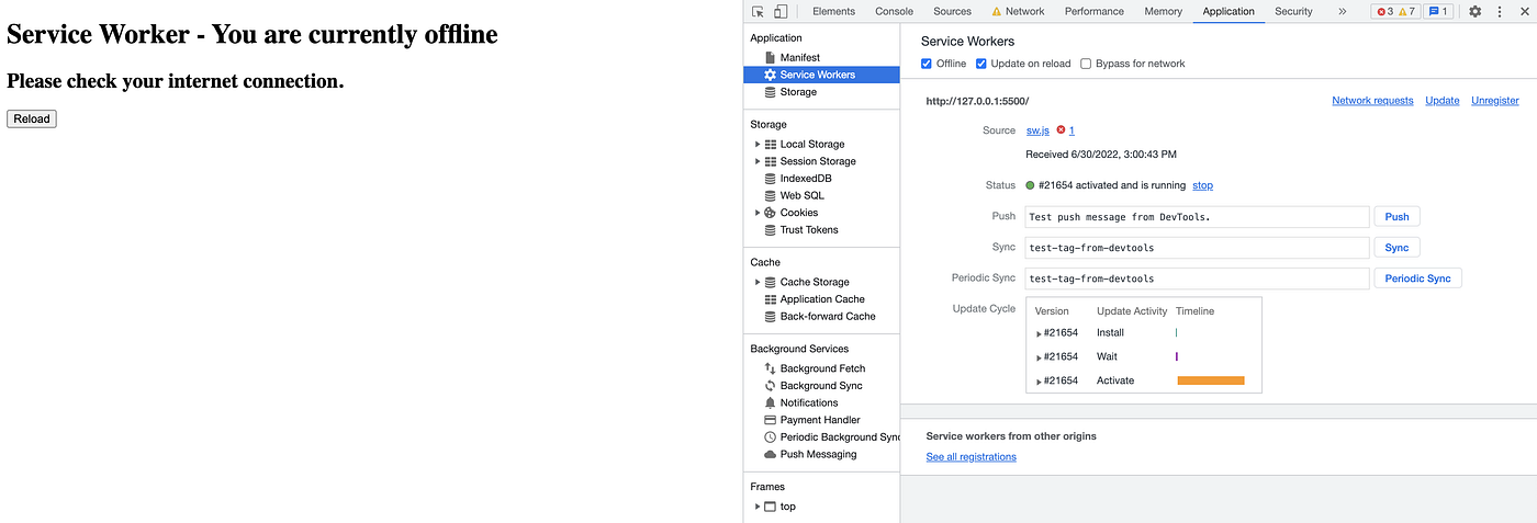 Offline Web Page Access with Service Worker | by Kevin Kurniawan | Jun ...