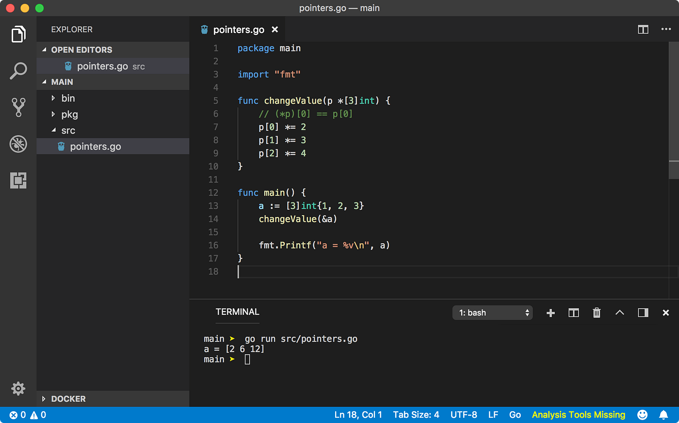 Pointers in Go. A pointer is a variable that stores the… | by Uday ...