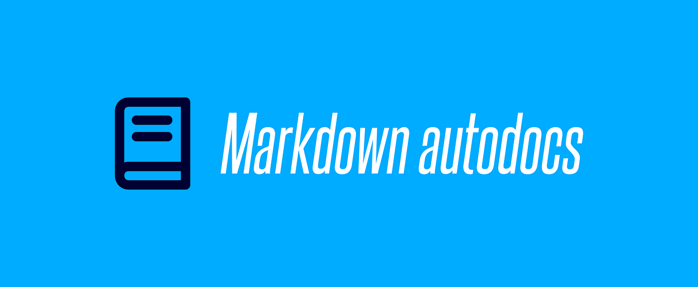 Markdown Docs Automation Like Readme Md From External Or