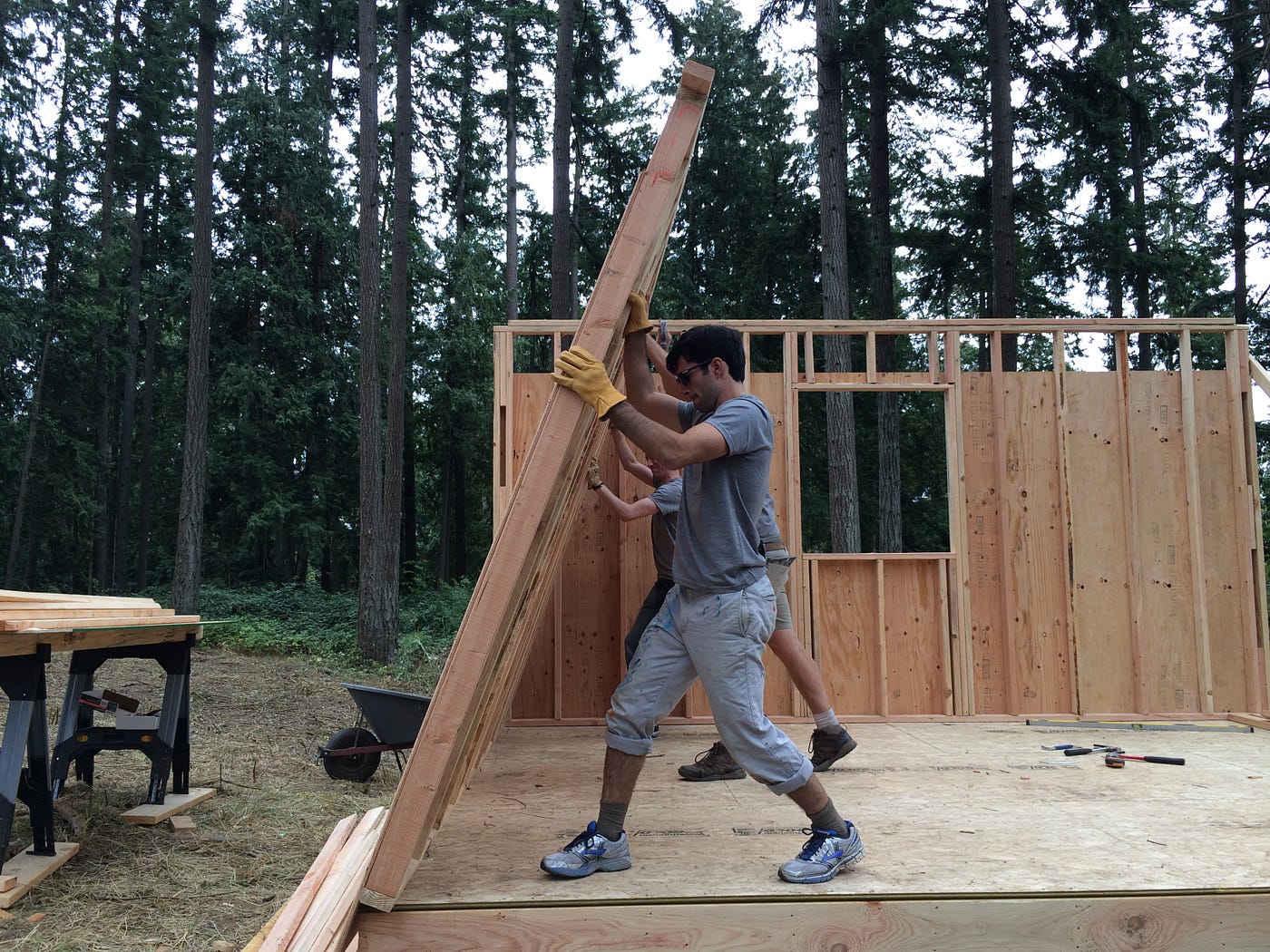 Six-Day Cabin: What we learned in the woods | by Aaron Flack | Medium