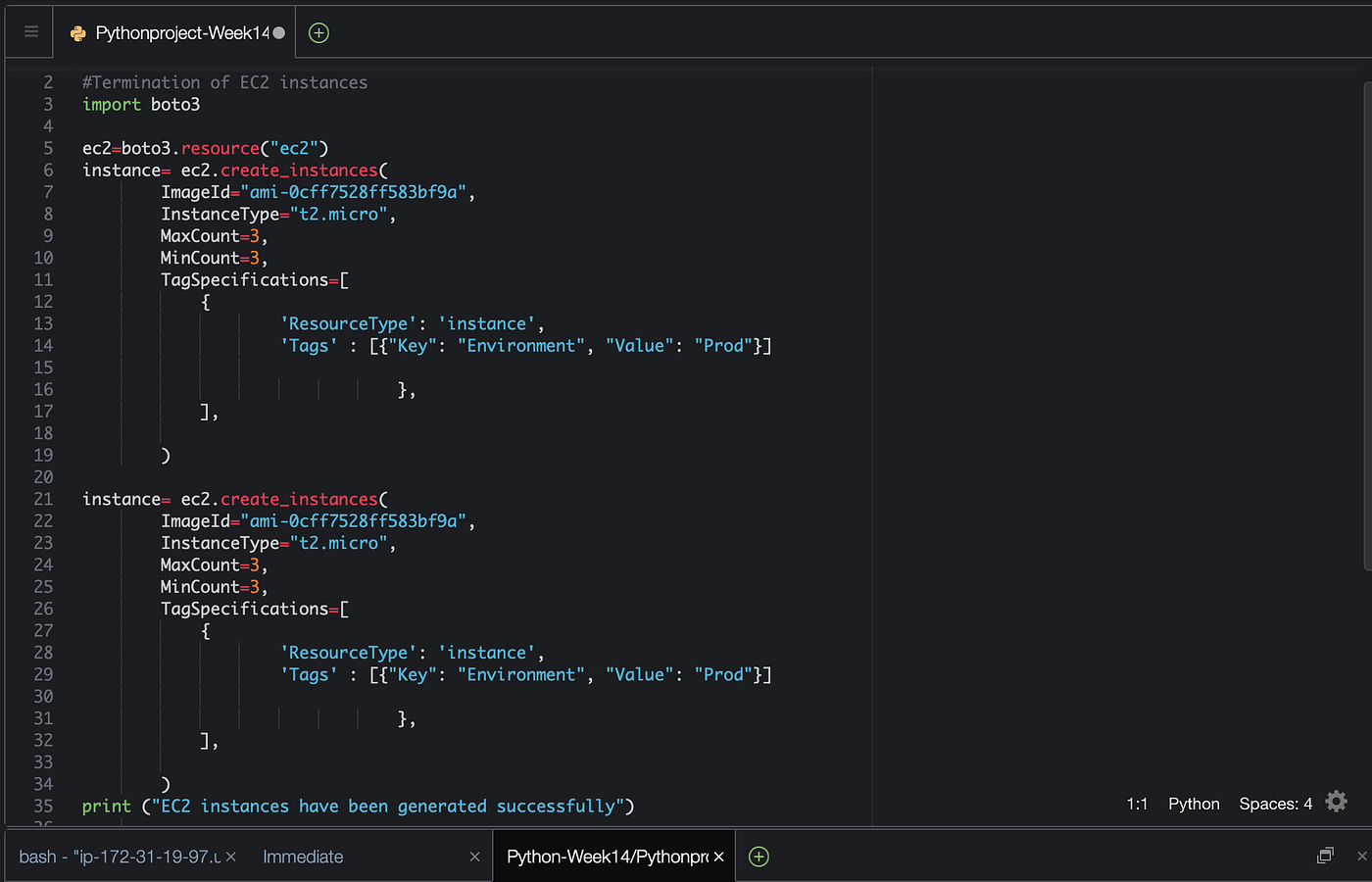 Python Automation with Boto 3. In this project, I will demonstrate how… | by Eric Clark | Sep ...