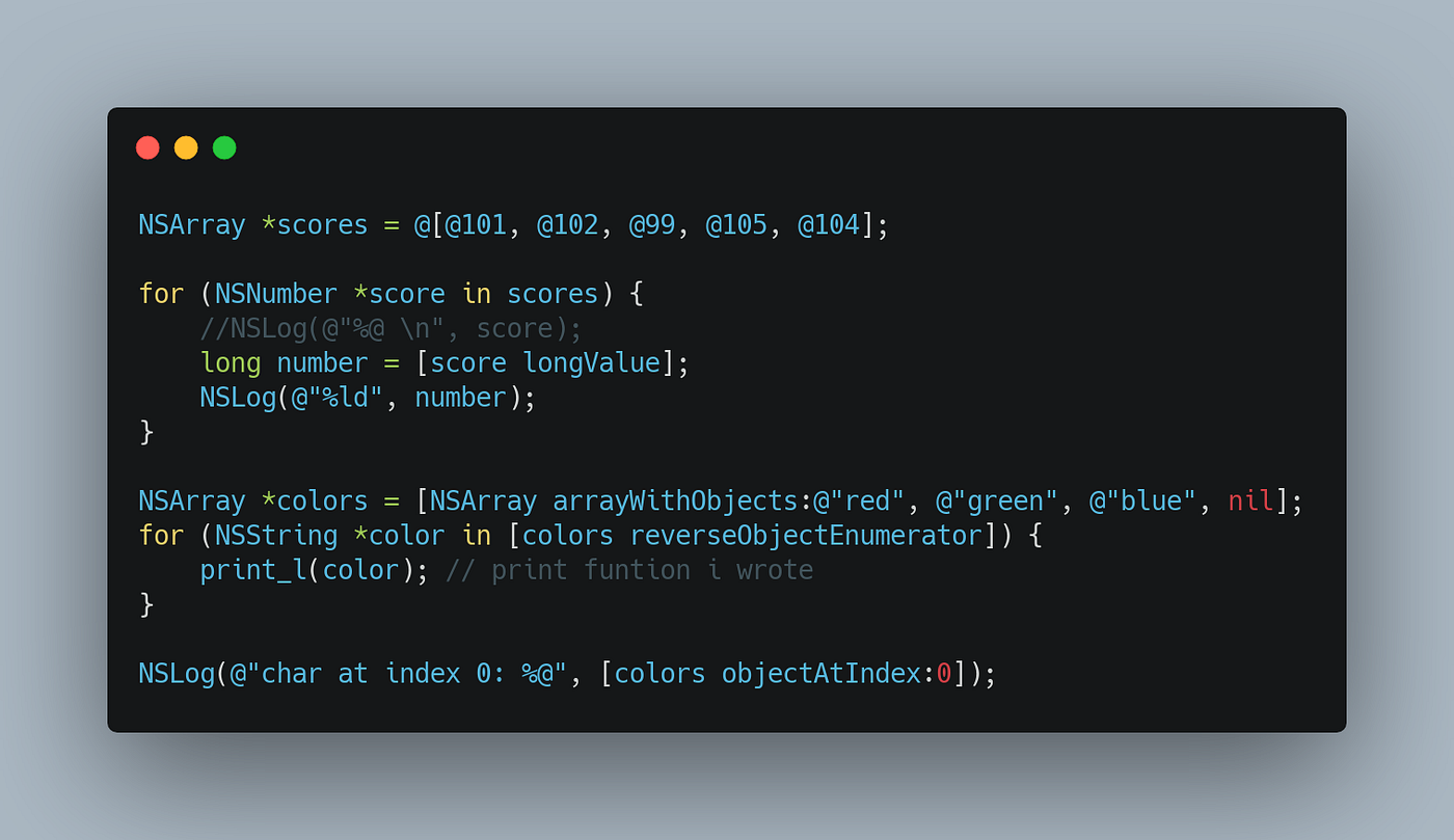 Objective-C cheat sheet 📖. View Source code on GitHub. | by Hector S ...