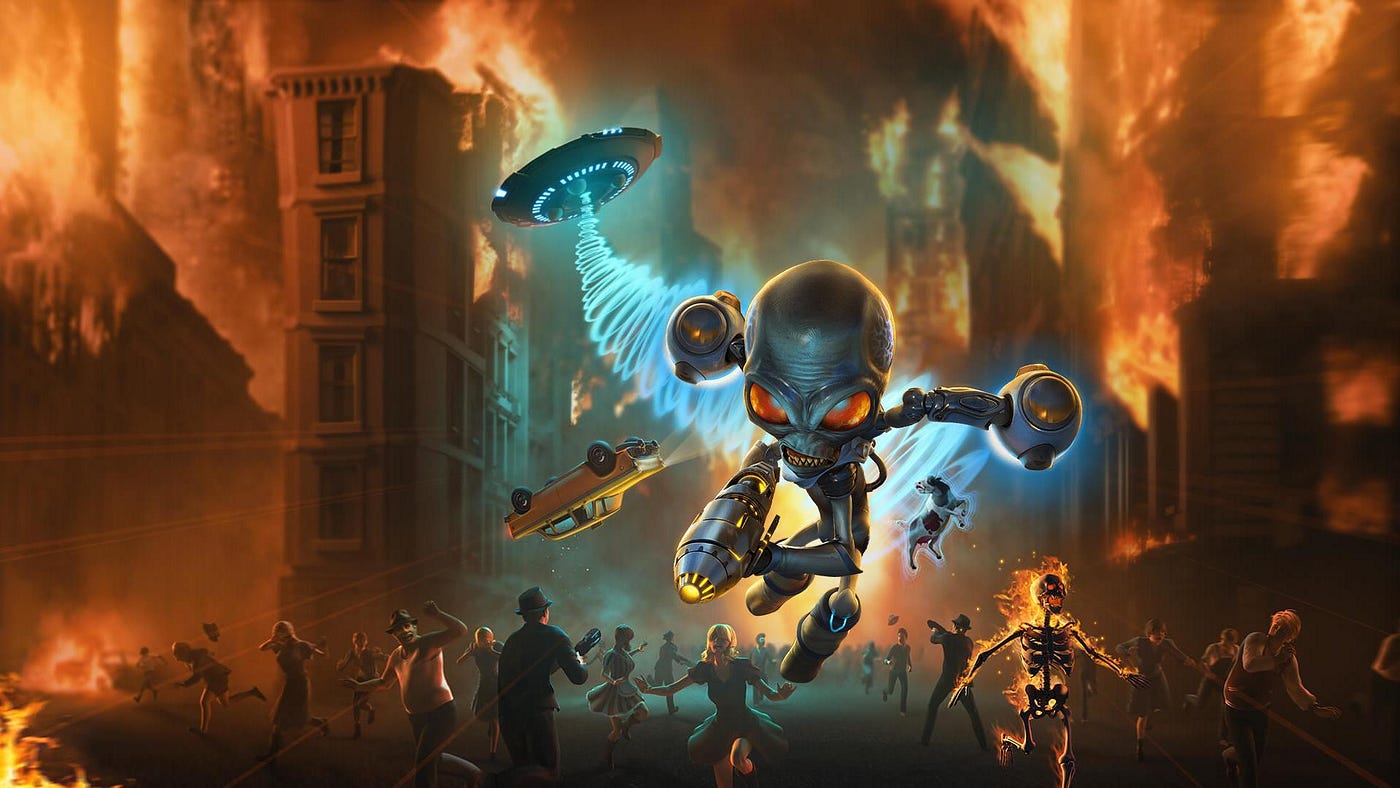Ps2 Destroy All Humans 3
