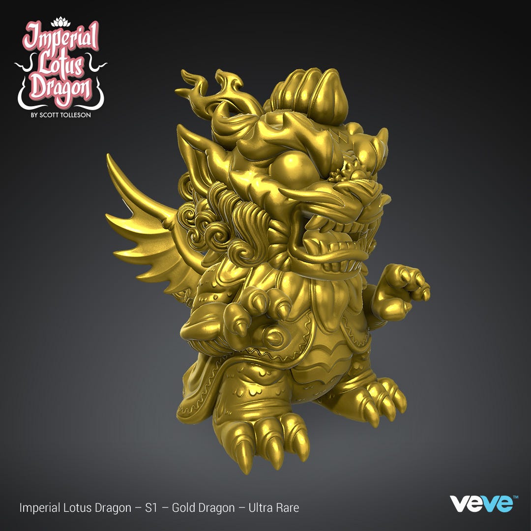 Scott Tolleson — Imperial Lotus Dragon | by VeVe Digital Collectibles ...