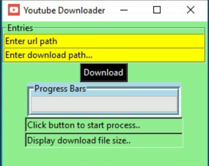 BUILDING A YOUTUBE DOWNLOADER DESKTOP APPLICATION IN PYTHON USING ...