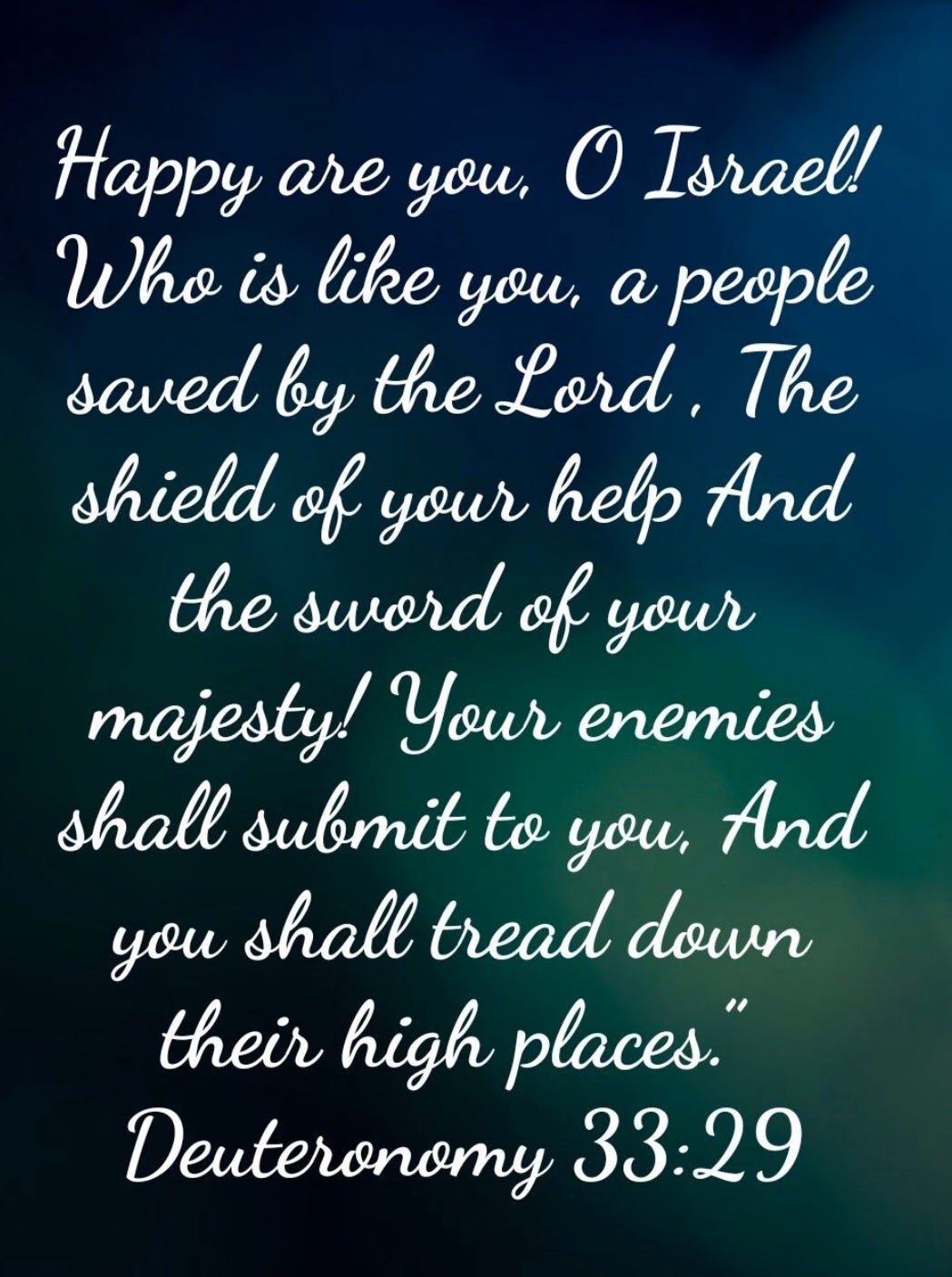 Blessings From God. Deuteronomy 33:26–29 NLT | by Linda Carlton | Medium