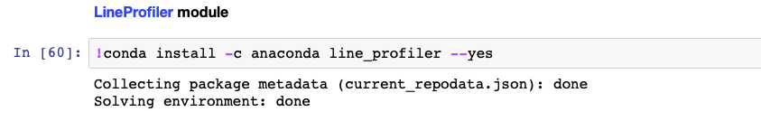 Quick on profiling Python code. I am sure you know what is profiling ...