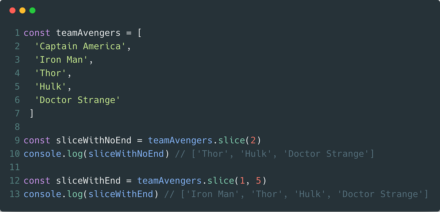มาเข้าใจความแตกต่างระหว่าง slice() กับ splice() ของ Array[…] กันเถอะ ...