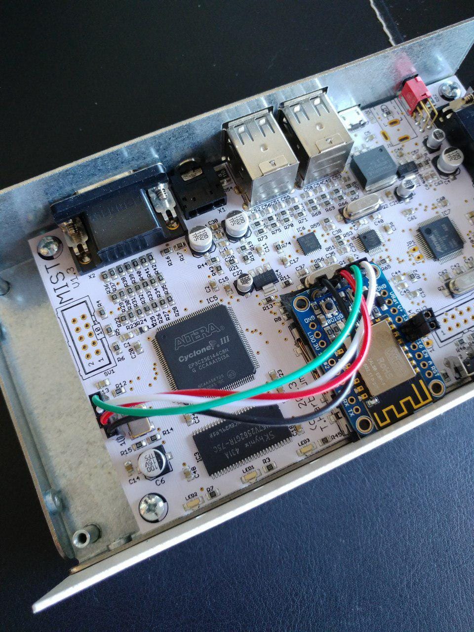 Build an Old School BBS with a MiST FPGA in Amiga Form and an ESP8266 | by Cabe Atwell | Medium