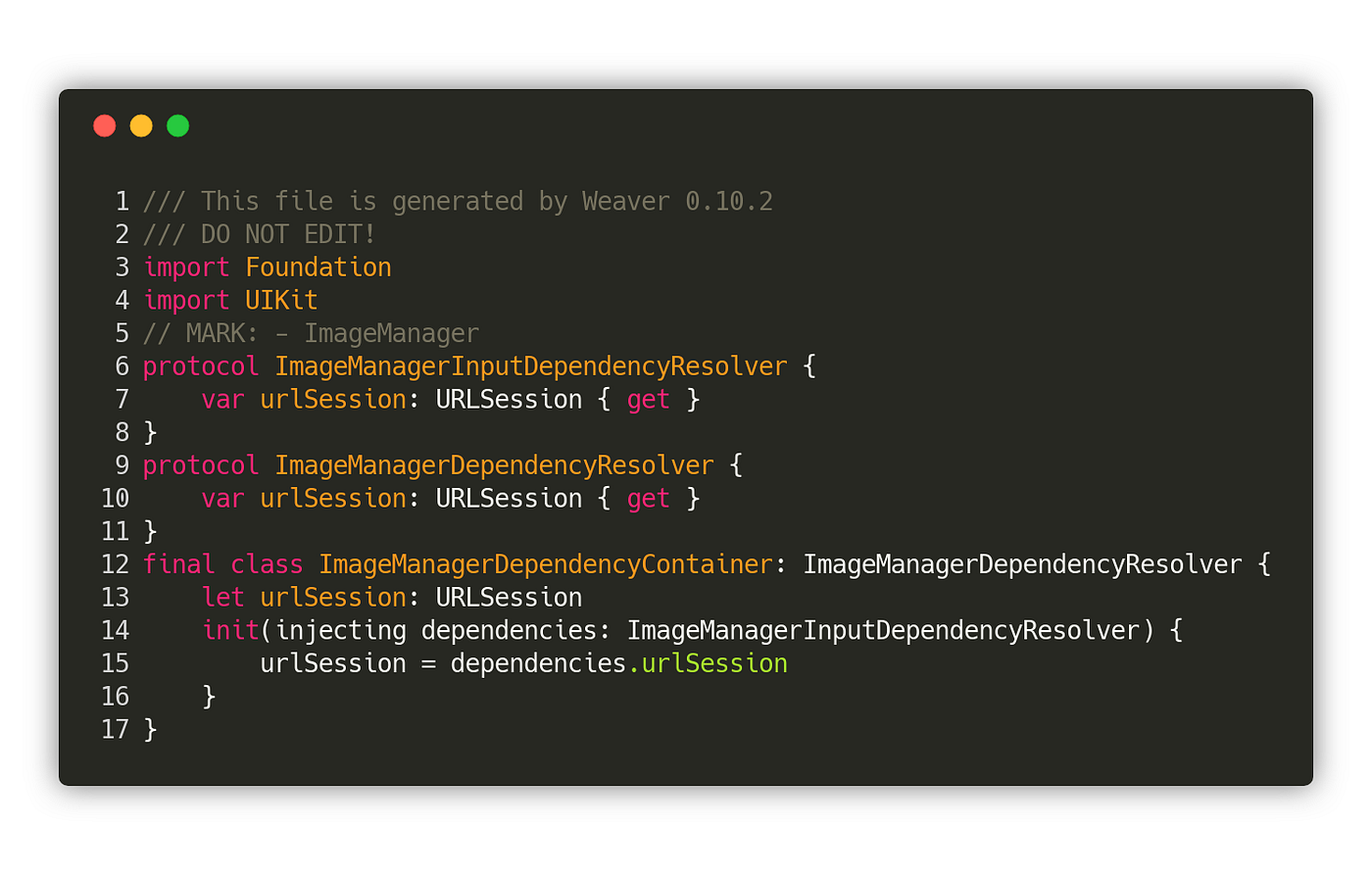 Dependency injection tutorial with Weaver on iOS (part 2) | by Théophane Rupin | Scribd Data ...