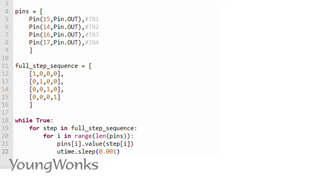 HOW TO USE A STEPPER MOTOR WITH THE RASPBERRY PI PICO | by YoungWonks ...