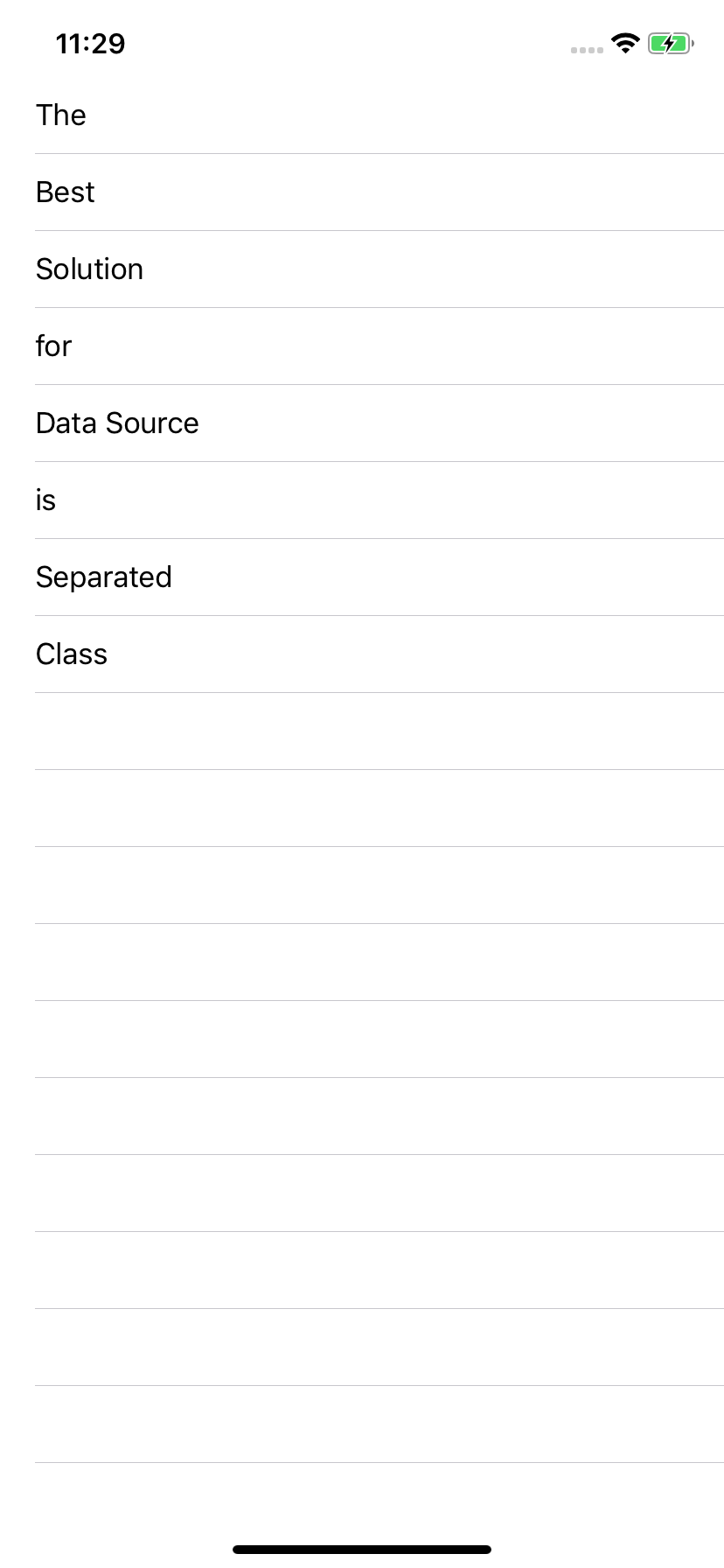 iOS Dev Course: UITableView. How to make infinity feed using just… | by Maxim Vialyx | Medium