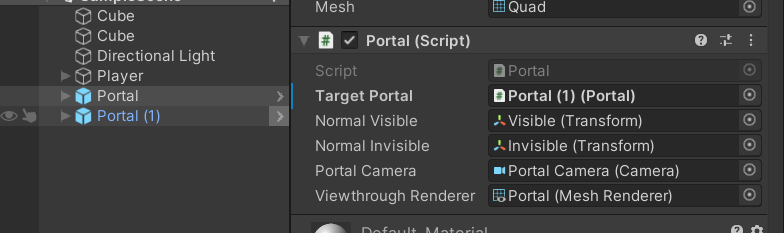 Multiple Recursive Portals and AI In Unity Part 1: Basic portal rendering | by Lim Ding Wen | Medium