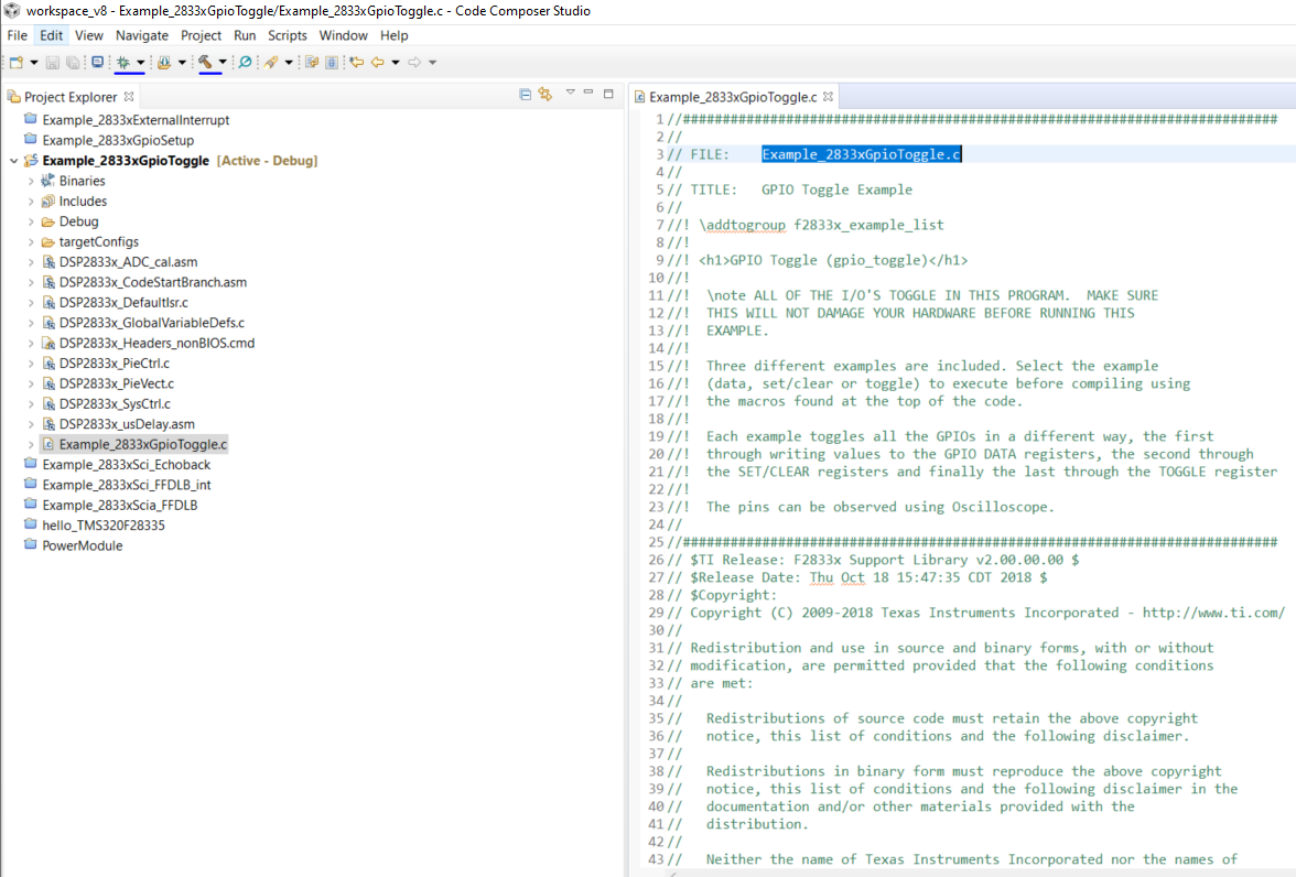2 Getting the IDE. TI provides the IDE (Code Composer… | by Yuncong ...