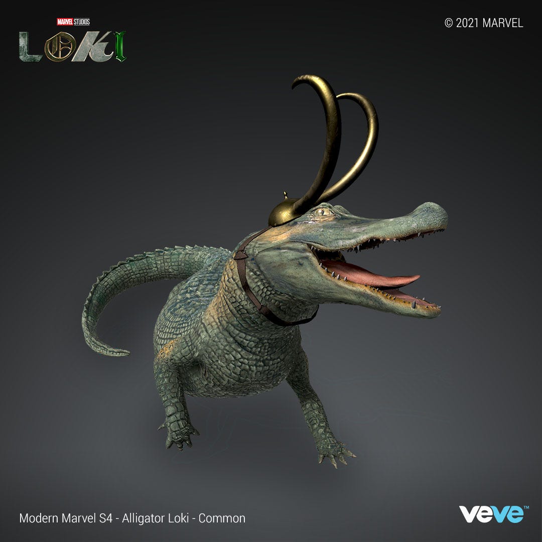 Modern Marvel Series 4 — Alligator Loki | by VeVe Digital Collectibles ...
