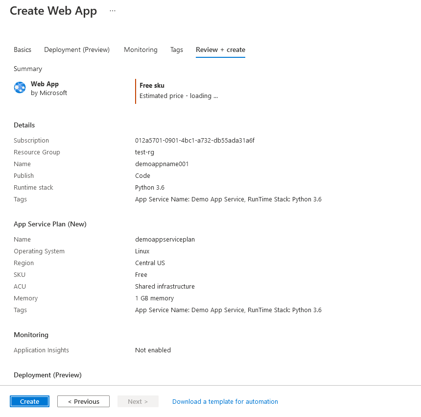 Create An Azure App Service With Github Continuous Deployment Integration Azure App Services
