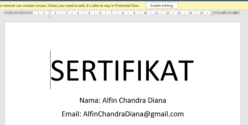 Catatan Laravel :: Pass dynamic values when export to docx using PHPWord | by Alfin Chandra | Medium