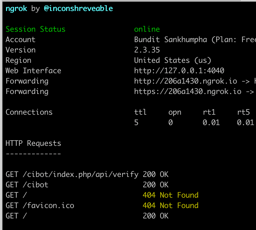 เขียน LINE BOT กับ PHP Codeigniter Framework 3.1.11 | by Bundit ...