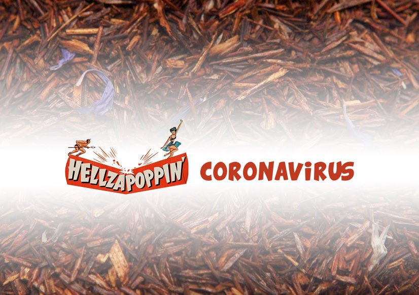 Hellzapoppin’ coronavirus #12. Un blog in tempi strani per star vicino ...