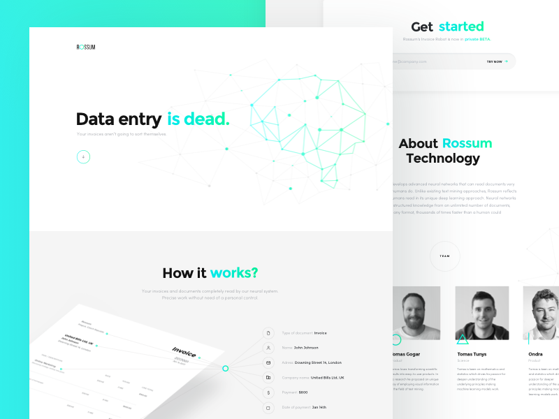 Landing Page Inspiration — March 2017 | by Collect UI | Collect UI ...