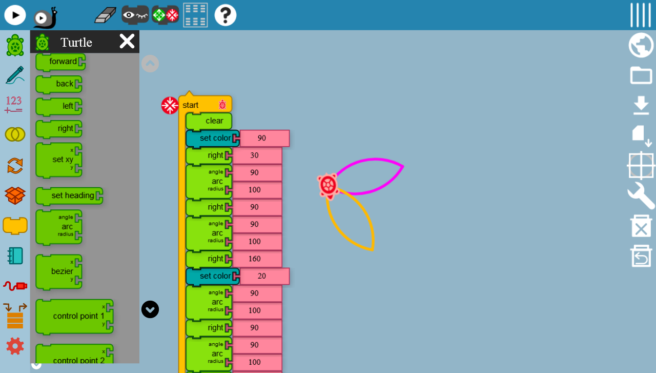 Turtle Blocks JS. Turtle Block JS is an Activity that has… | by God ...