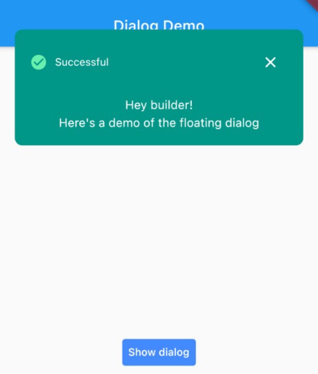 Let’s Build a Custom Flutter Dialog Handler | by Crazelu | Aug, 2021 ...