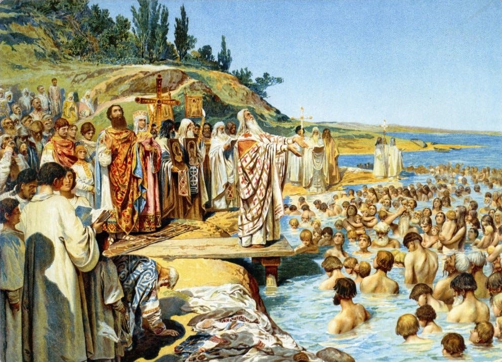 The Conversion of St. Vladimir. By 987, Prince Vladimir of Kiev was the ...
