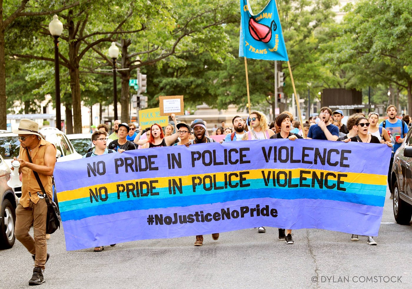 No Justice No Pride Encouraged by Leadership Changes at Capital Pride ...