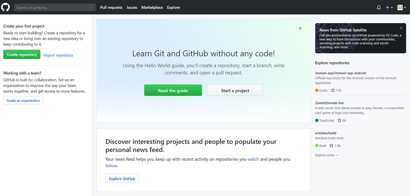 Push Project ke Github. Membuat repository di github dan upload… | by ...